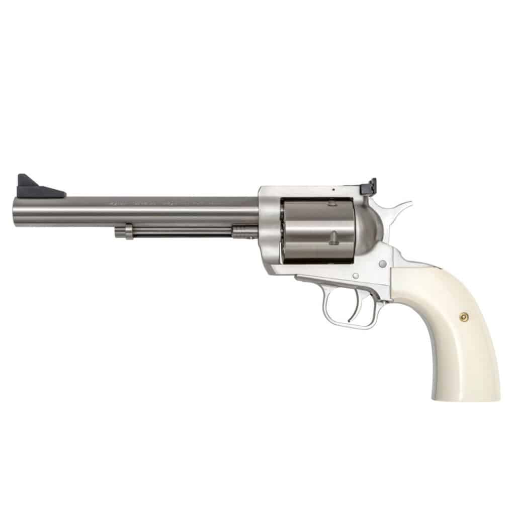 BFR .500 Linebaugh Revolver, Stainless Steel (Bisley Grips) - GLW