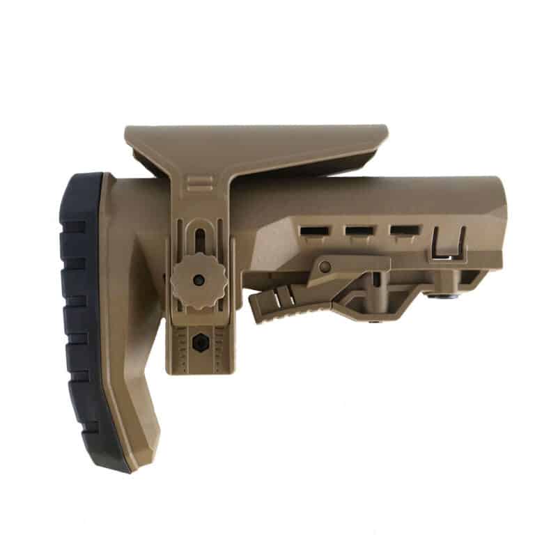Breacher Adjustable AR-15 Mil-Spec Stock FDE - GLW